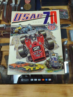 1970 USAC VOL1 #1 Modified Stock Car Sprint Racing Race Car Magazine ...