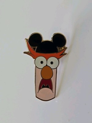 2009 Disney Muppets Studio Beaker Wearing Mickey Ears Earhat Trading ...