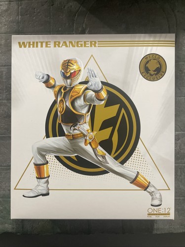 Mezco One:12 White Ranger Mighty Morphin Power Rangers | eBay