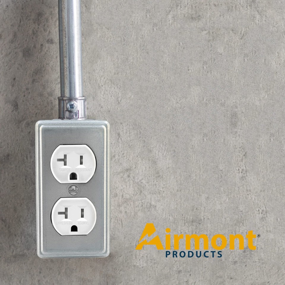 Outlet Box Kit 2x4 Utility Electrical Box Tamper Resistant 20 Amp ...