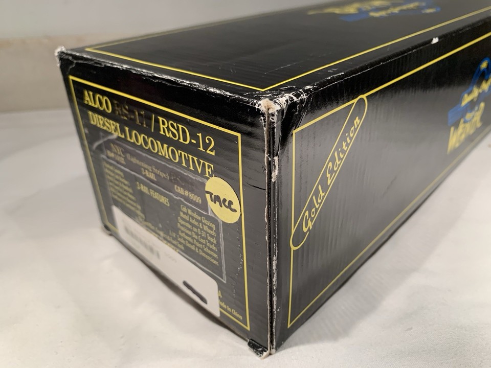 REPAIR OR PARTS WEAVER W/ LIONEL TMCC ALCO RSD-12 DIESEL ENGINE O SCALE ...