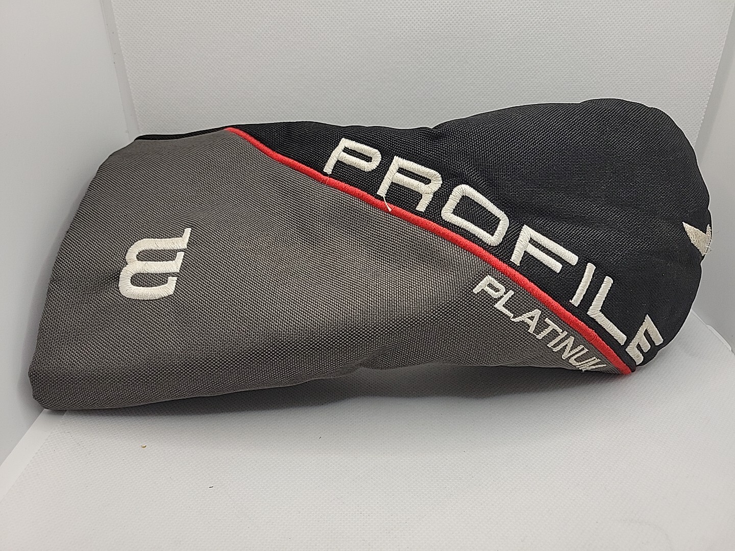 Wilson Profile Platinum Driver 1 Head Cover ~ Black & Gray Replacement ...