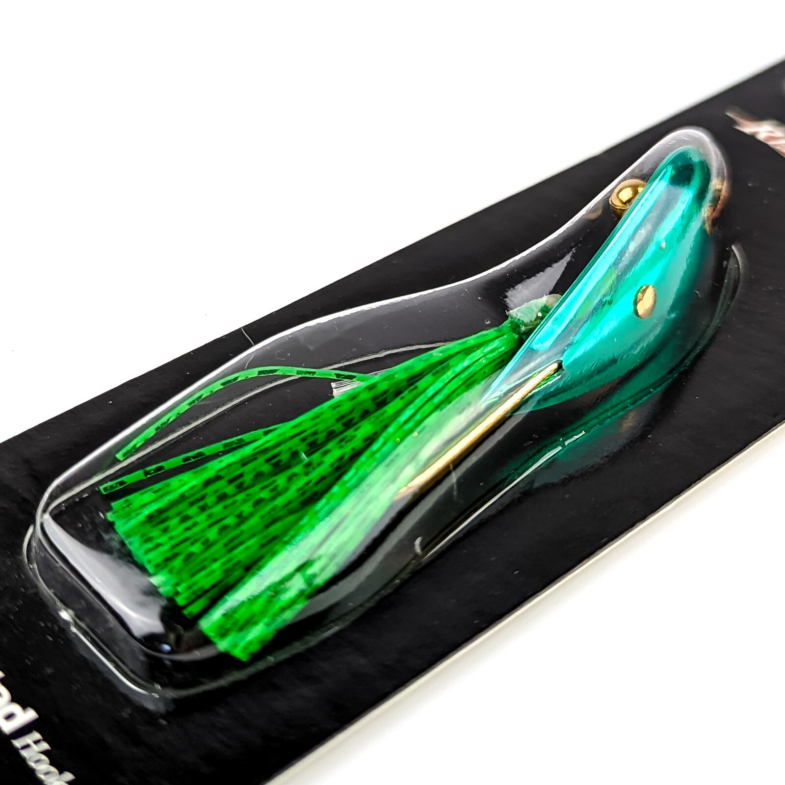 () NEMIRE LURES RED RIPPER SKIRTED SPOON NFGRR14 1/4OZ FLO GREEN for ...