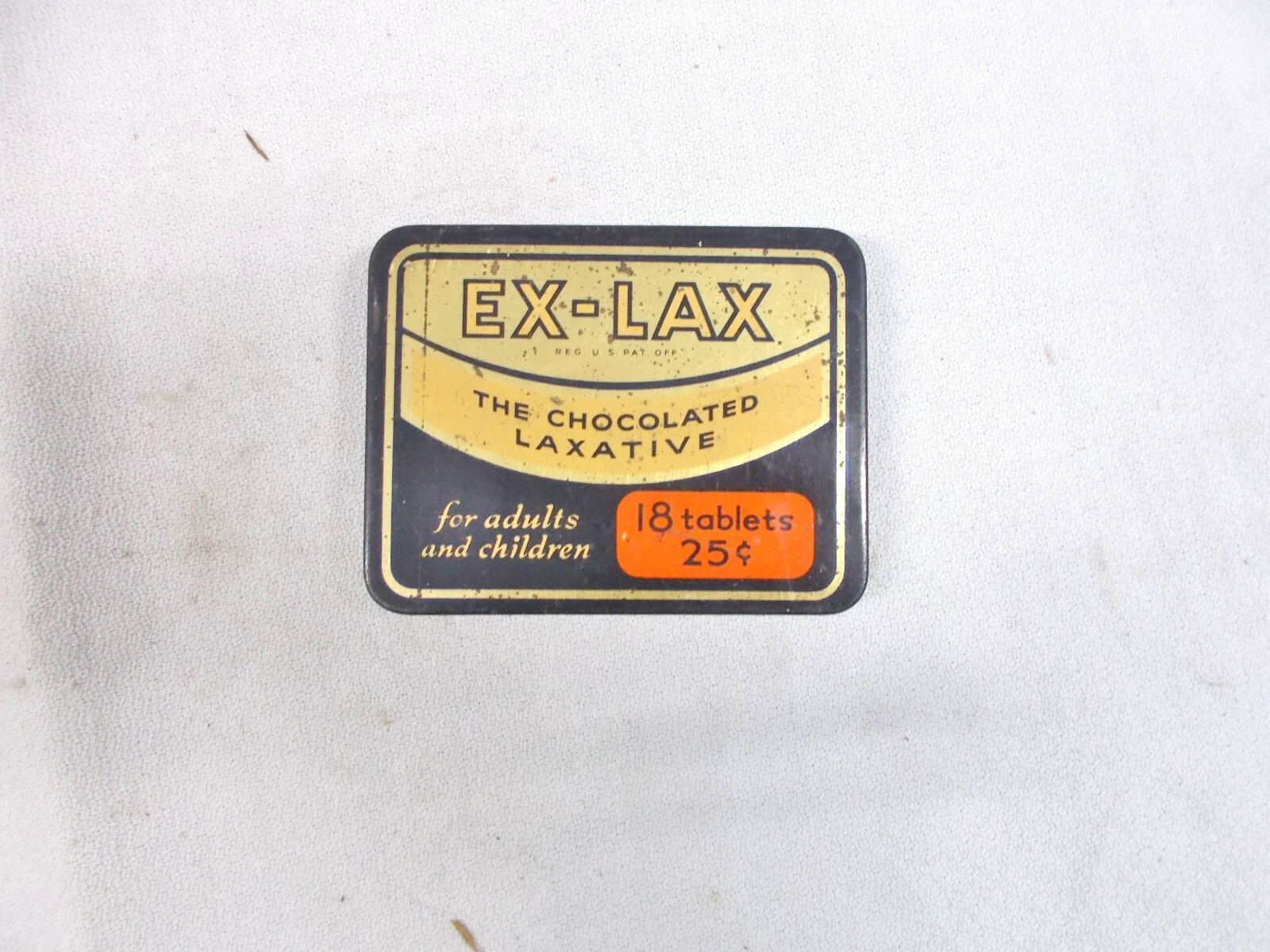 Ex-Lax Chocolate Laxative Tin - Quite nice! | eBay