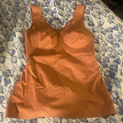 Knix Women's Size M LuxeLift Evolution Tank Top Red Wire Free Seamless ...