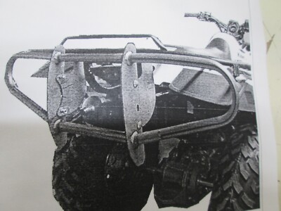 QUADRAX ELITE REAR BUMPER / SYM QUAD LANDER 600 ATV | eBay