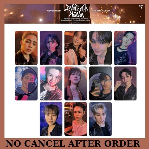 SEVENTEEN mini album SEVENTEENTH HEAVEN Sponge music regular ver POB ...