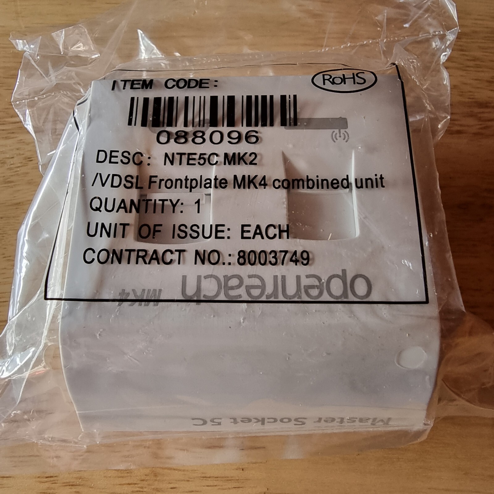 2021 BT Openreach Telephone Master Socket NTE5c MK2 & VDSL/ADSL ...