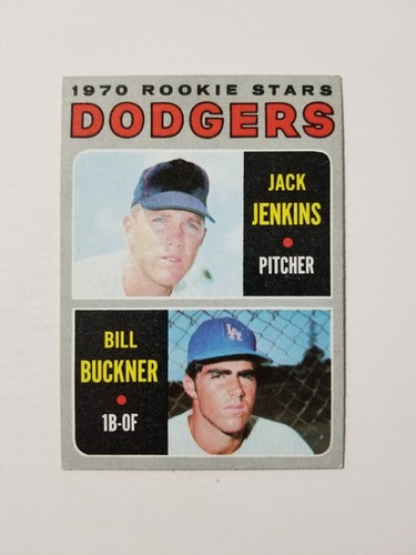 LOS ANGELES DODGERS ROOKIE STARS 1970 TOPPS BASEBALL CARD #286 BILL ...
