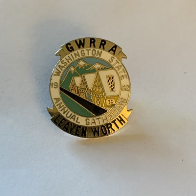 GWRRA Vintage 1982 Washington State Annual Gathering Leaven Worth Pin ...