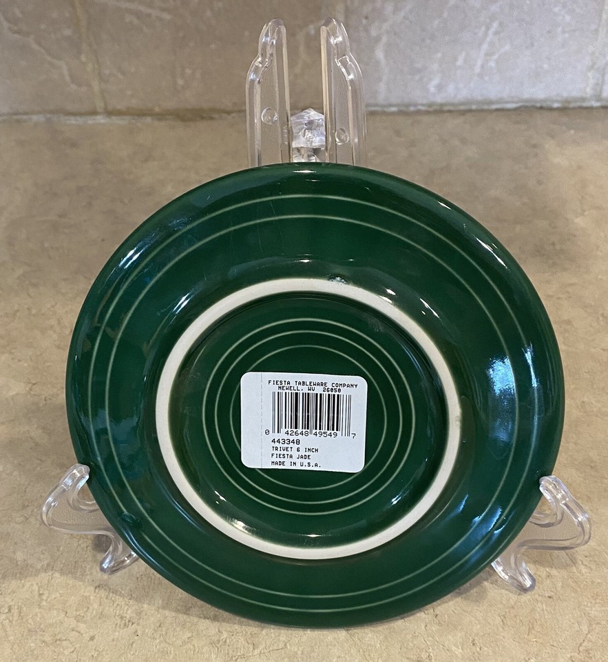 Fiesta JADE Dancing Lady Trivet~Fiestaware | eBay