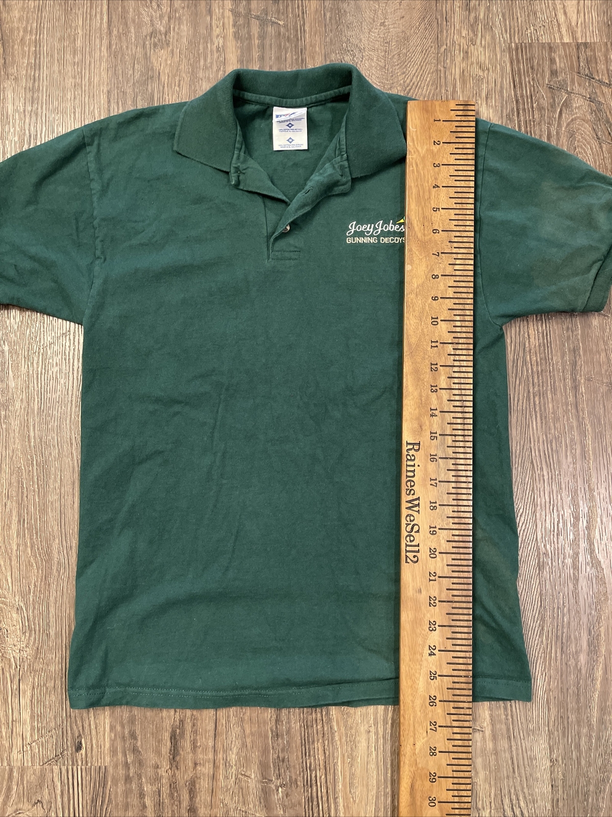 Vintage Joey Jobes Gunning Decoys Duck Hunting Polo Shirt Mens Medium ...