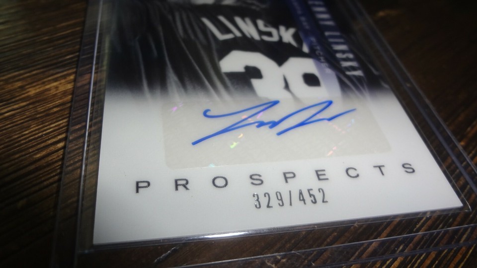 2011 LIMITED PROSPECTS #329/452 LENNY LINSKY AUTO BASEBALL CARD | eBay