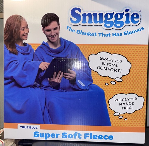 Snuggie- The Original Wearable Blanket BLUE New In Box | eBay