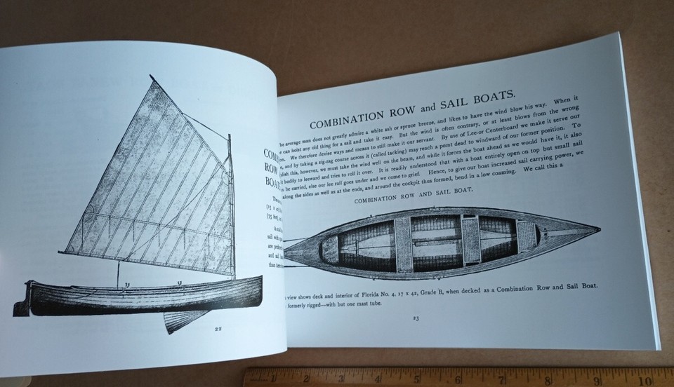 J H Rushton (1907) Row Boats Canoes CATALOG Cedar Canvas Wood Sailboats ...