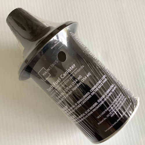 Mainstays Torch Fuel Canister Replacement 12 fl oz Metal with Snuffer ...