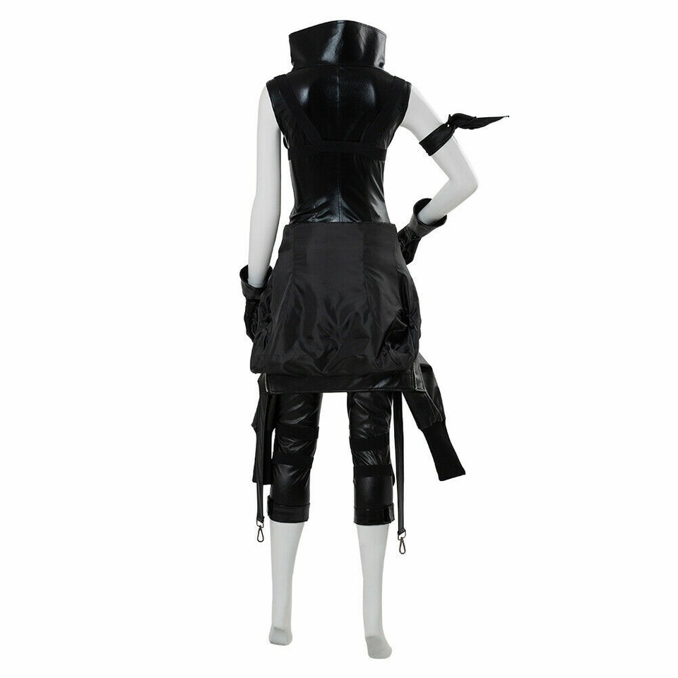 Game Arknights Hoshiguma Cosplay Costume Uniform Suit Halloween Black ...