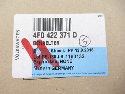 Genuine OEM Audi 4F0-422-371-D Power Steering Reservoir Tank Container ...