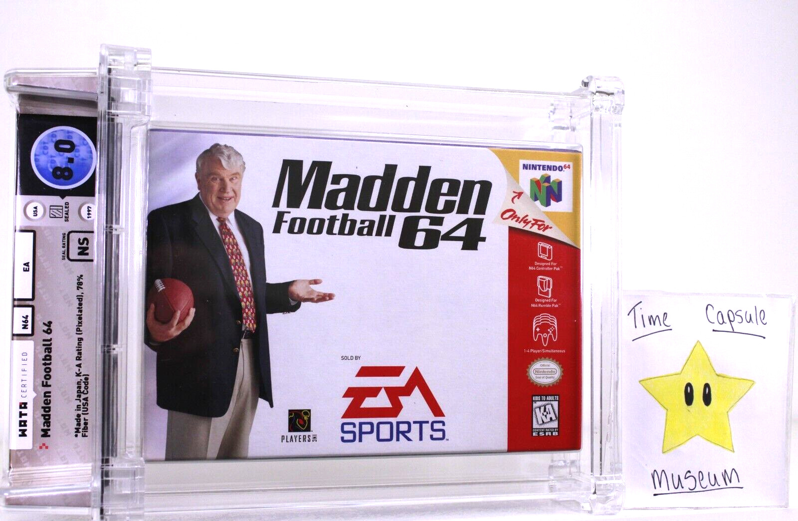 Madden Football 64 Value - GoCollect (nintendo-64-madden-football-64 )
