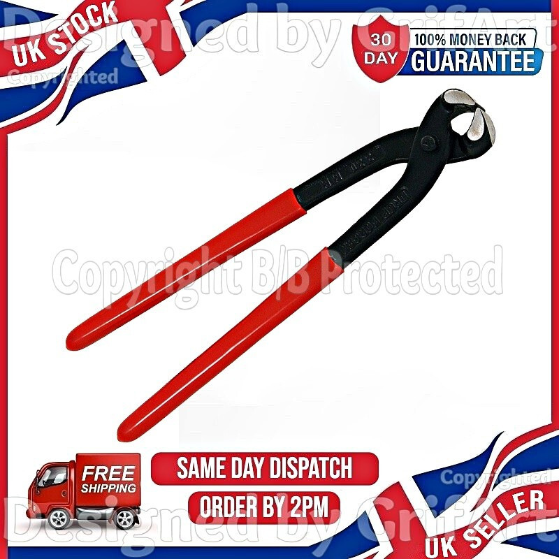 9" LONG CARPENTERS TOWER PINCERS PINCHERS NAIL PULLER CUTTING SNIPS ...