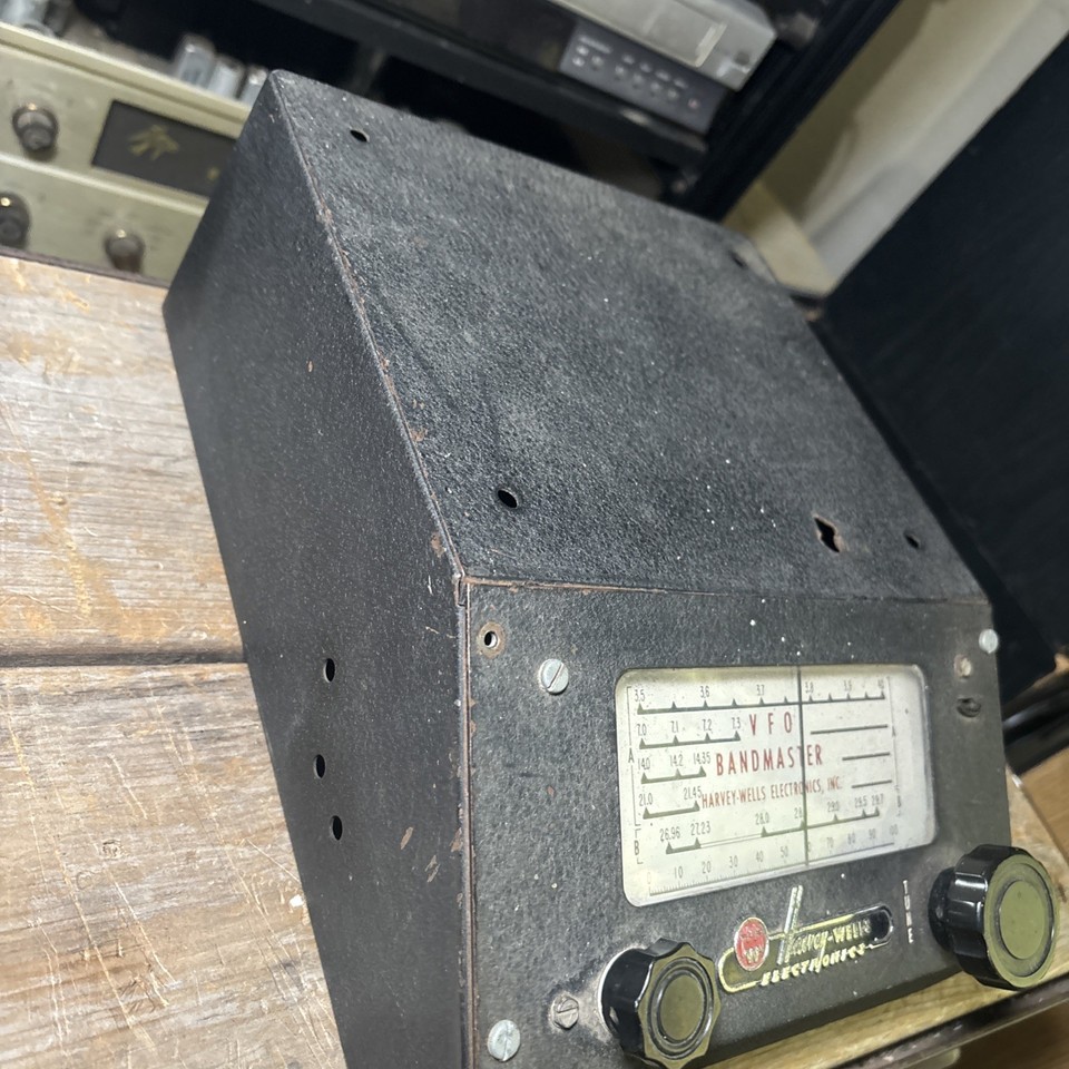 Harvey-Wells Bandmaster Remote VFO HF Ham Amateur Radio 80m-10m ASIS ...