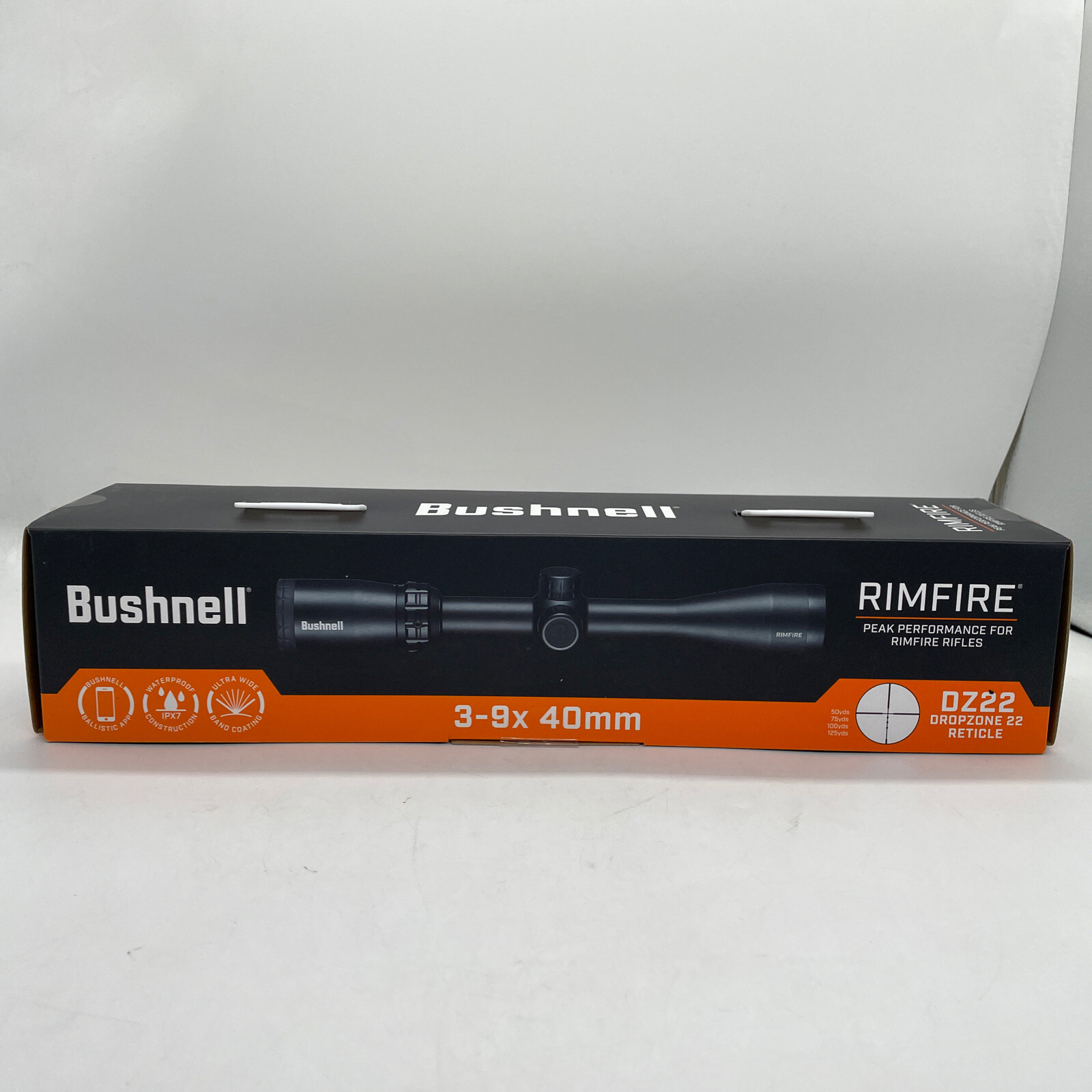 Bushnell Rimfire 3-9x40mm Rifle Scope - Black (RR3940BSBF) for sale ...