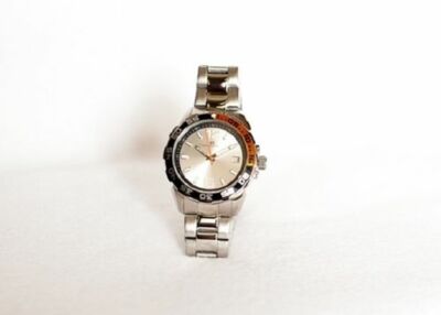 ⌚ Time America Chrome Stainless Steel Men's Wristwatch 🗾 Japan Movement ...