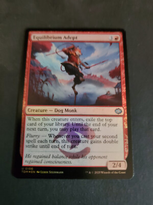 Equilibrium Adept (Foil) - 0106 - Tarkir Dragonstorm - MTG - NM/M | eBay