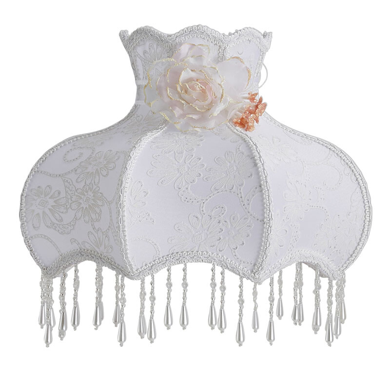 Retro European Lamp Shades Fringe Crystal Light Shades Romantic Table ...