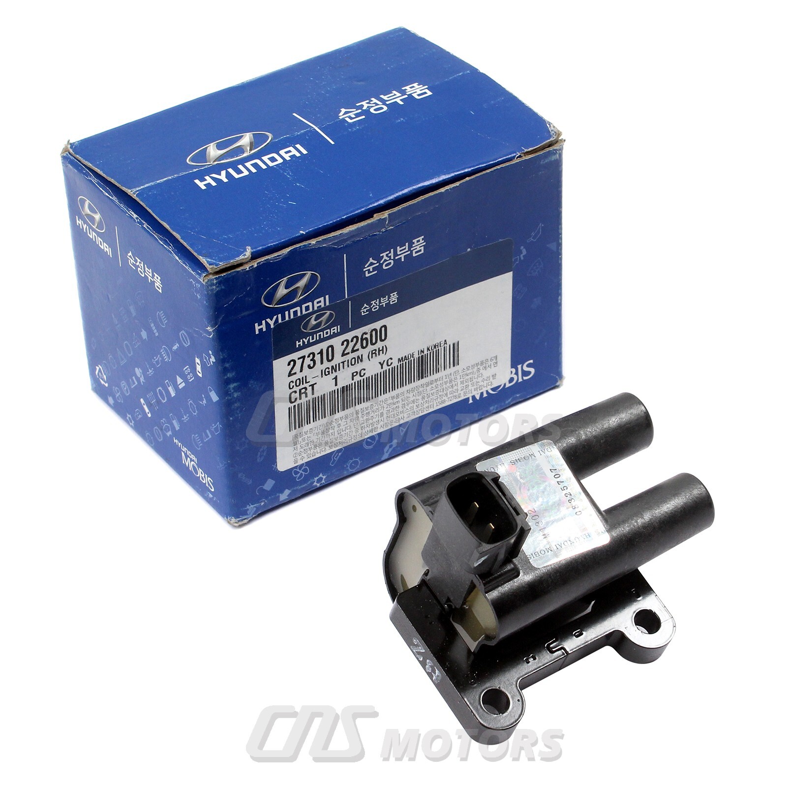 Genuine 00-02 Fits Hyundai Accent 1.5l SOHC Direct Ignition Coil OEM ...