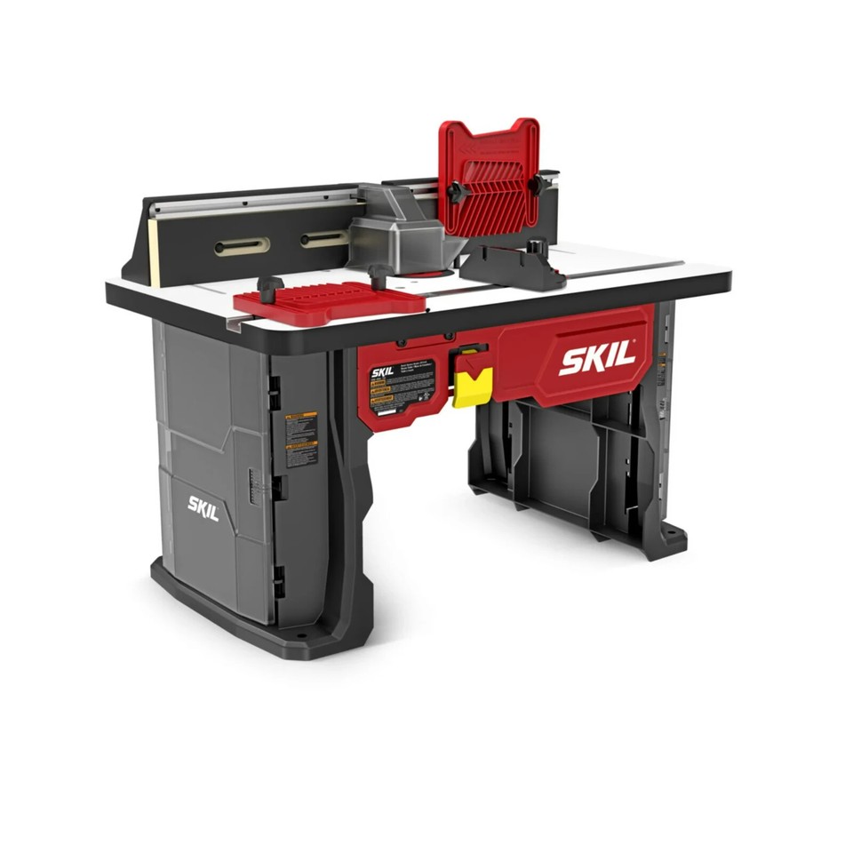 SKIL SRT1039 Benchtop Portable Router Table with Dual Sided Integrated ...