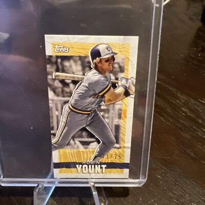 2023 Topps Rip Baseball Robin Yount BREWERS #MRIP-RY Mini /75 | eBay