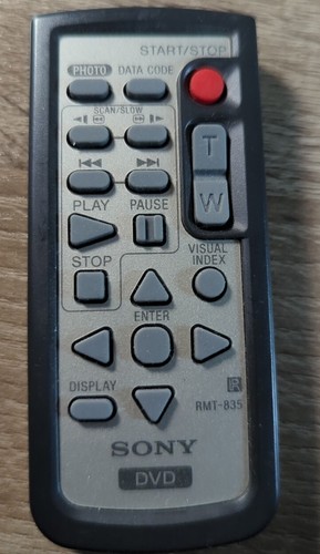 Genuine Sony RMT-835 Handycam DVD/HDD Remote Control Tested Working | eBay