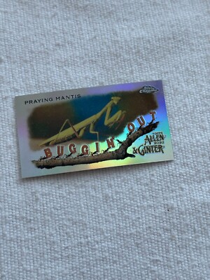 2020 TOPPS CHROME ALLEN & GINTER PRAYING MANTIS BUGGIN OUT # MBOC-3 | eBay