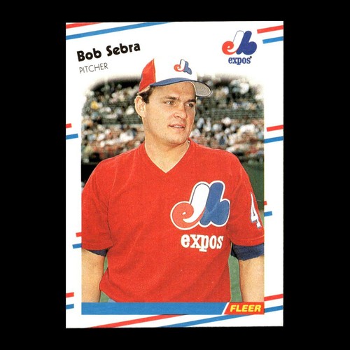 Bob Sebra 1988 Fleer Montreal Expos #195 R326R 95 | eBay