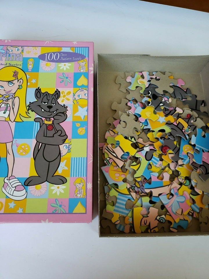 Vintage Sabrina Teenage Witch Animated TV Series Jigsaw Puzzle Salem ...
