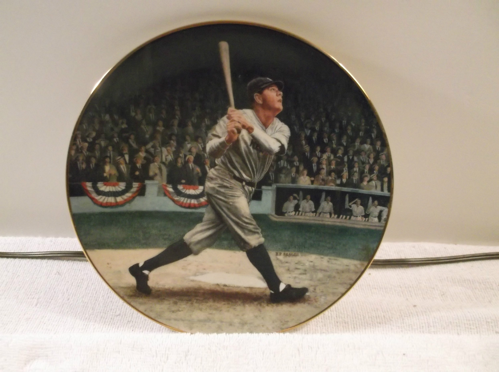 Babe Ruth The Called Shot Plate Collector By Brent Benger Limited ...