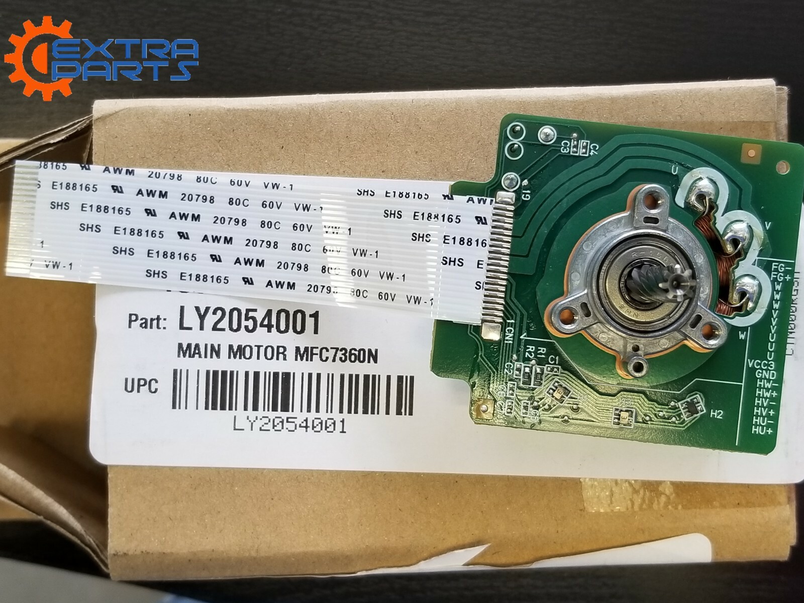 NEW Genuine Brother HL2280dw HL2240 HL2270 HL2275 Main Motor LY2054001 ...