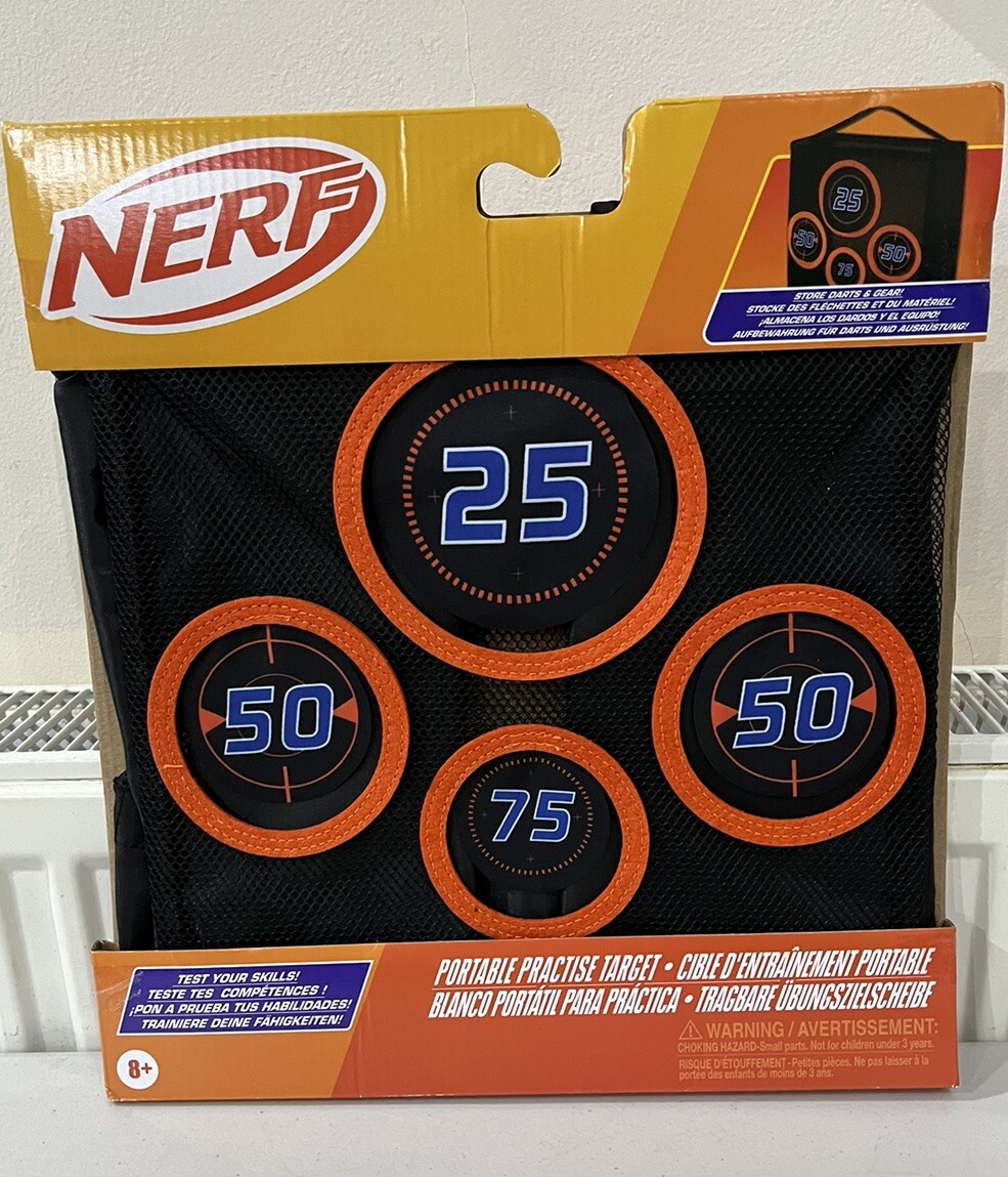 Nerf Portable Practice Target Hanging Carry Bag Portable Target New | eBay