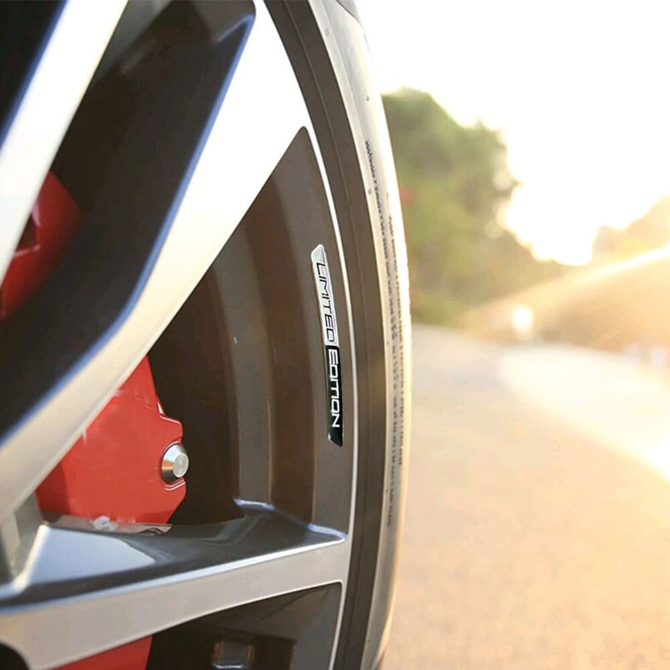 Limited Edition Logo Car Wheel Hub Sticker Emblem Badge Decal ...