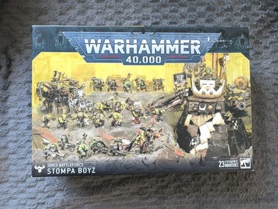 Warhammer 40k Orks Battleforce Stompa Boyz New Ork Games Workshop BNIB ...