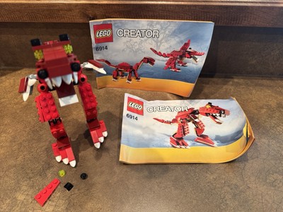 LEGO CREATOR: Prehistoric Hunters (6914) 3 in 1 Complete w/book- no box ...