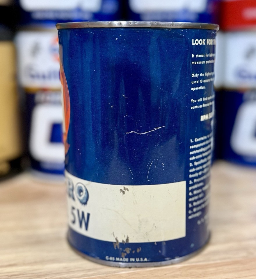 Rare Vintage RPM Sub Zero Motor Oil Can Quart Empty | eBay