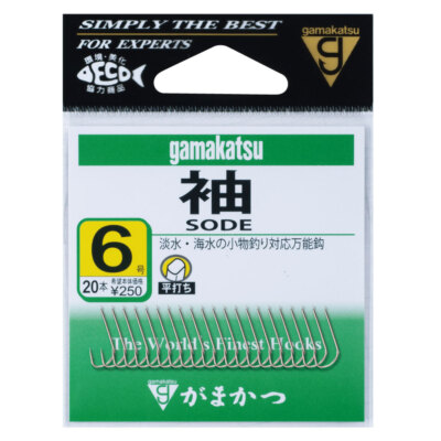 Gamakatsu Sode Hook #4 Brown 22pcs | eBay