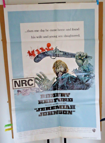 Jeremiah Johnson USA One Sheet Movie Poster 1972 Robert Redford | eBay ...