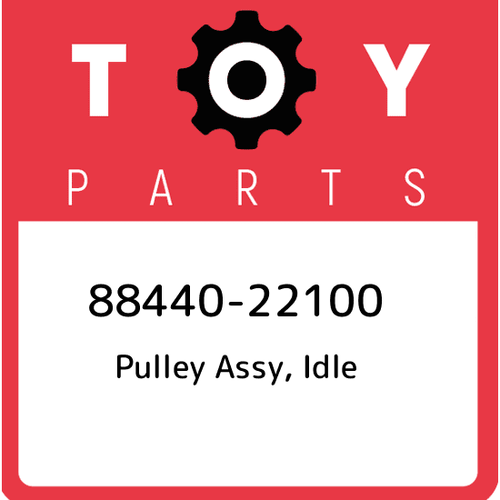 88440-22100 Toyota Pulley assy, idle 8844022100, New Genuine OEM Part ...