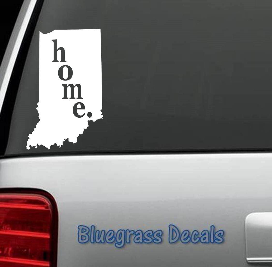 Indiana Home Decal Displaying The Registration Number And Excise Tax