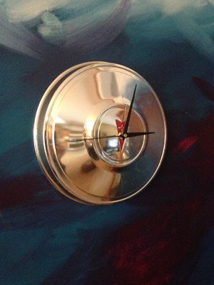 Pontiac Hubcap Wall Clock | eBay