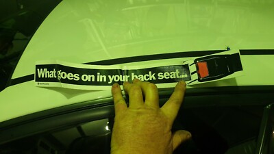 VINTAGE RTA SAFTEY STICKERS TAC 1980'S 1990'S ROAD SAFETY WARNING ...