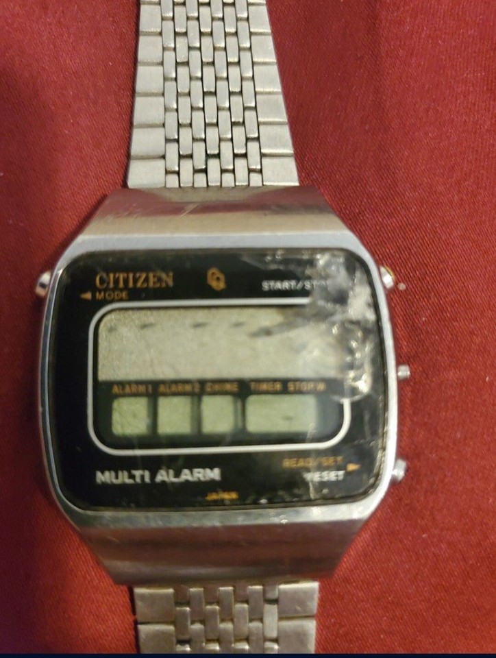Citizen Vintage Digital Man's Watch | eBay